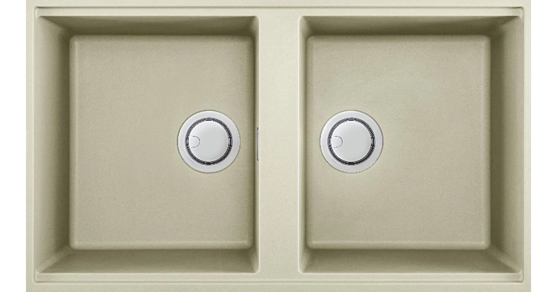 Elleci Best 450 gránit mosogató medence Bianco Antico